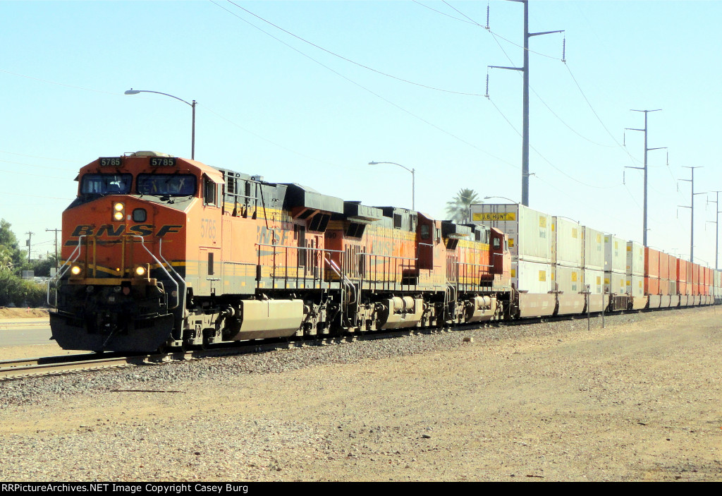 BNSF 5785, a surprise leader